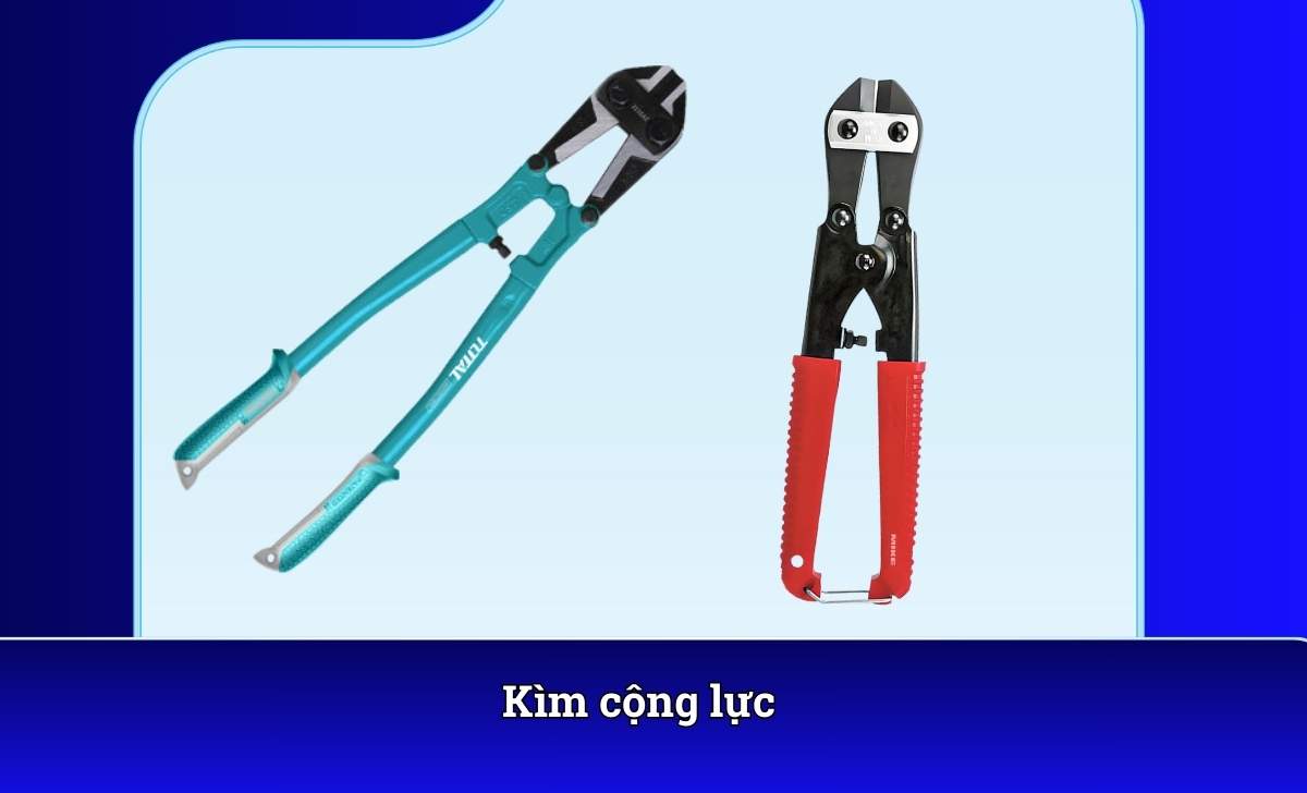 Phân biệt kìm cộng lực và kìm thủy lực - Công dụng, cách chọn kìm